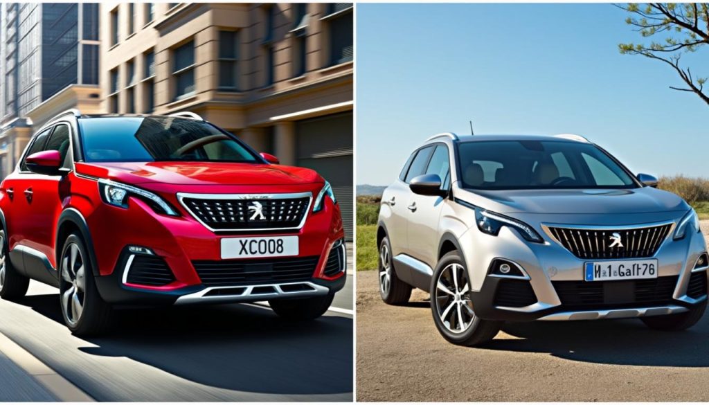 peugeot 2008 vs 3008 : comment choisir le suv qui vous convient